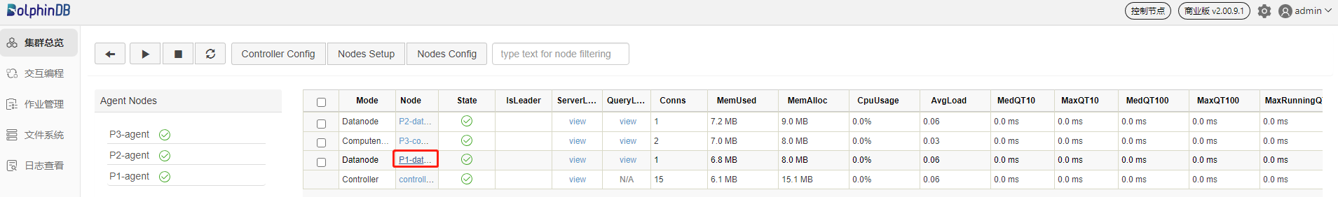 dolphinDB集群部署_dolphindb cluster.cfg 多个计算节点-CSDN博客