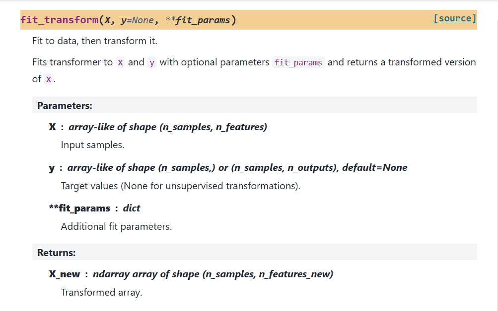 机器学习中 fit()、transform() 和 fit_transform() 的区别详解_python中fit函数用法-CSDN博客