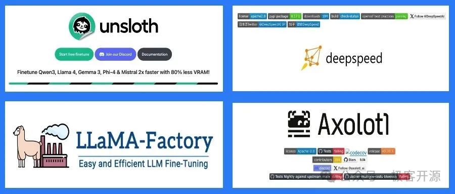 GitHub上4大开源LLM微调框架对比_llama-factory github-CSDN博客