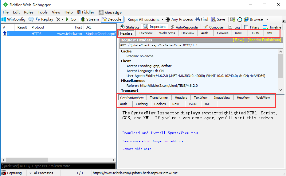 Python+Requests接口测试教程（1）：Fiddler抓包工具_python requ网页自动化抓包工具-CSDN博客