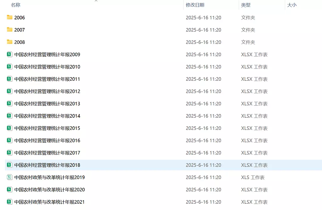 2006-2023年中国农村政策与改革统计年报Excel+Pdf_政策excel文件 pdf下载-CSDN博客