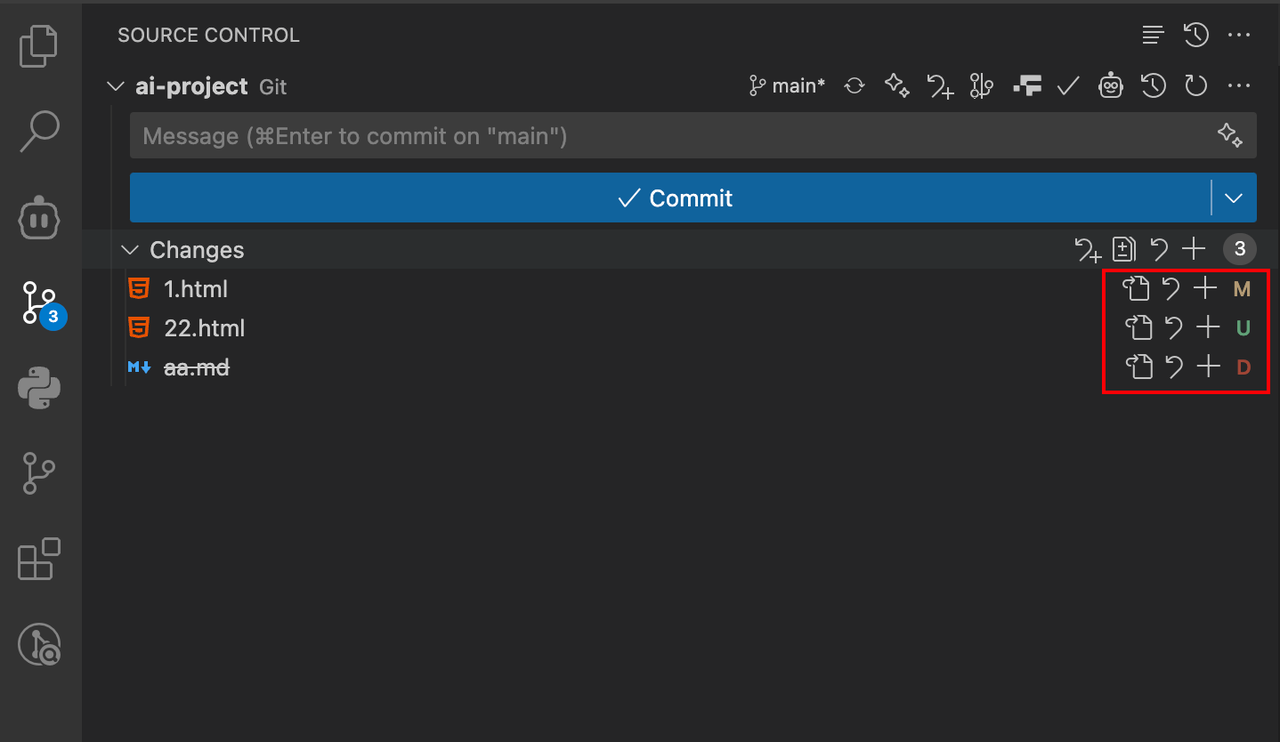 Vscode Git 使用教程,可视化操作让你轻松上手vs Code Git界面 Csdn博客