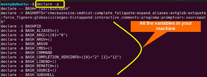 The “declare” Command in Linux [7 Practical Examples]-CSDN博客