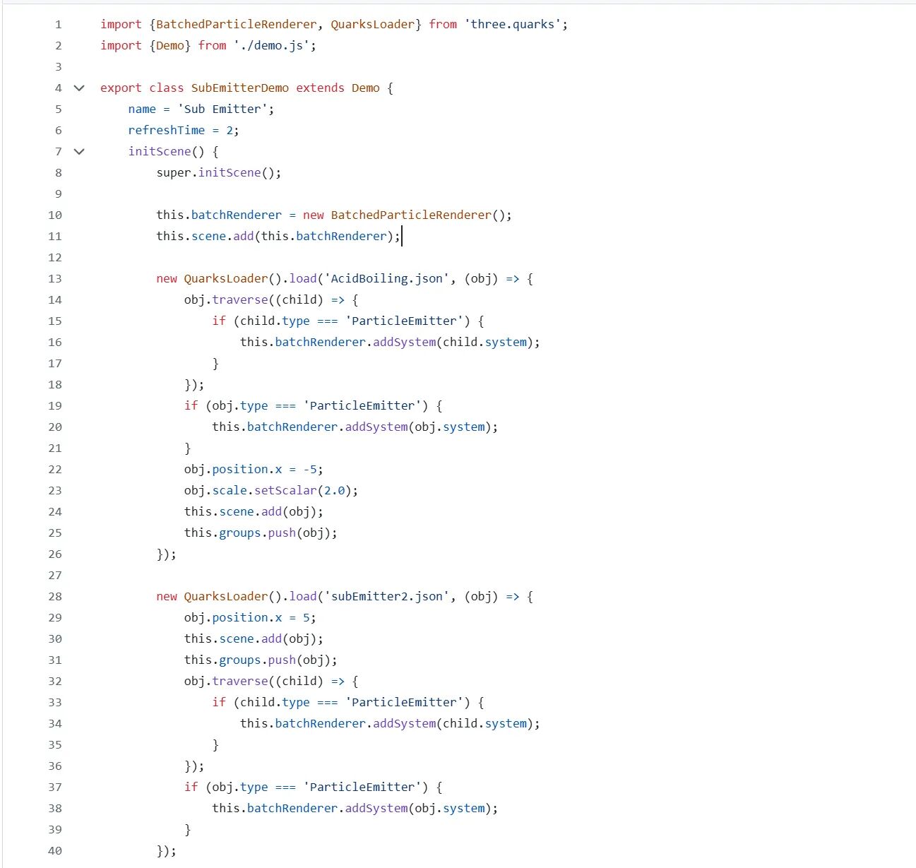 Three.js粒子特效进阶|官方 JSON 文件引入全流程，附实战代码_three.js特效-CSDN博客