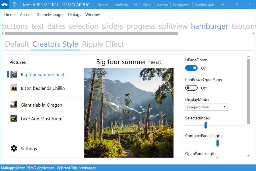 MahApps.Metro：专为 WPF 应用程序设计的 UI 框架-CSDN博客