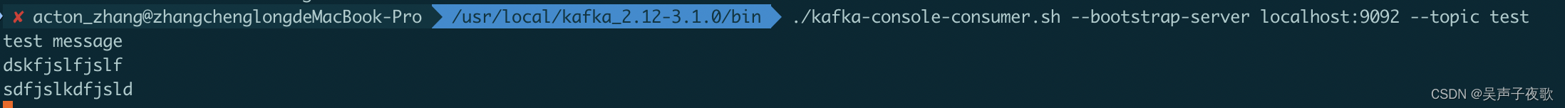 Kafka 基础教程 — Mac搭建kafka环境_mac 启动kafka-CSDN博客