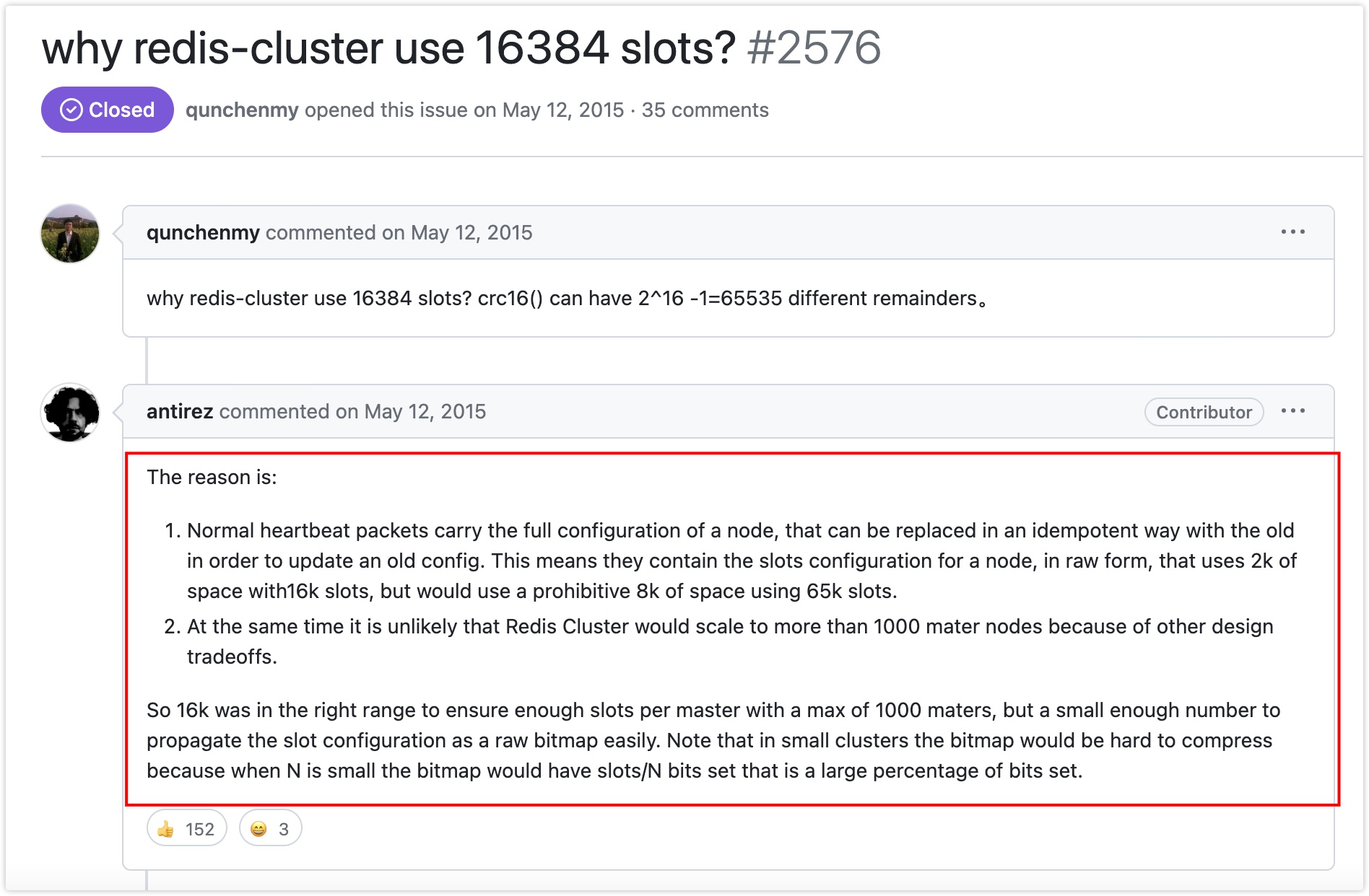 为什么Redis集群的最大槽数是16384个？_java websocketimpl 最大字节16384-CSDN博客