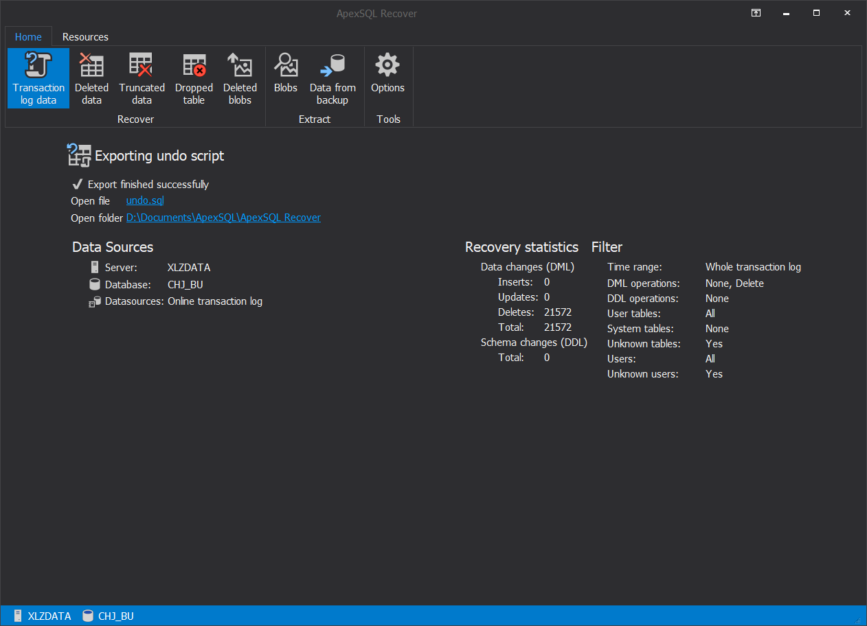 【数据工具】SQL误操作恢复工具ApexSQL Recover-CSDN博客