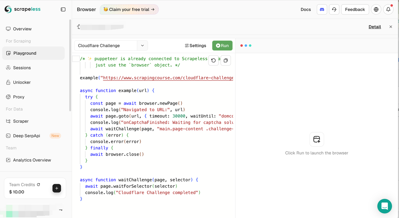 Scrapeless Playground Is Live – Visual Control for Scraping Browser!-CSDN博客