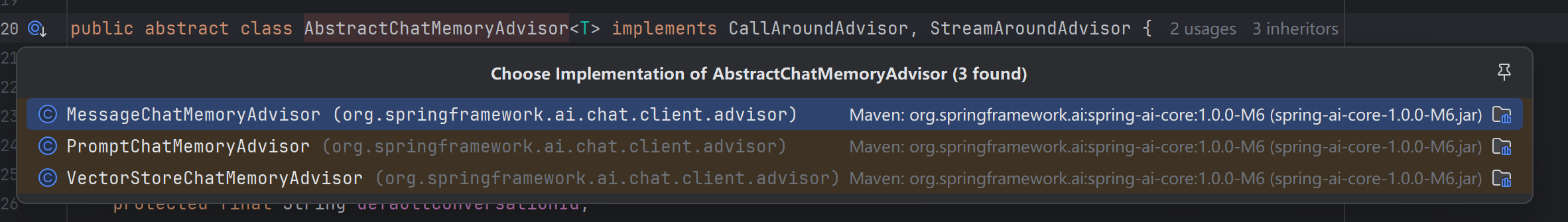 Spring AI源码解读（二）：Advisors_no streamadvisors available to execute-CSDN博客