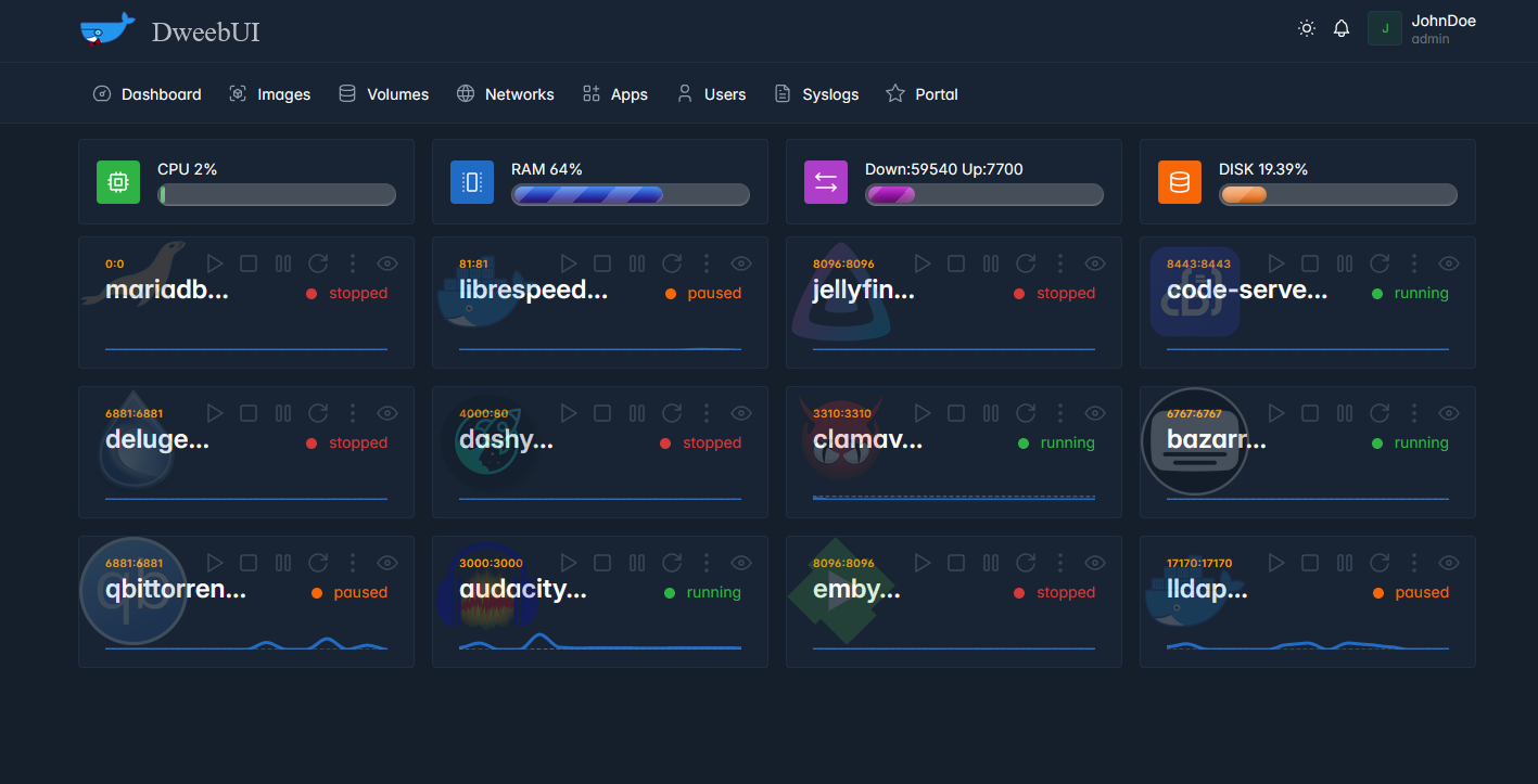 DweebUI：一键管理NAS Docker容器，应用商店模板秒级部署-CSDN博客