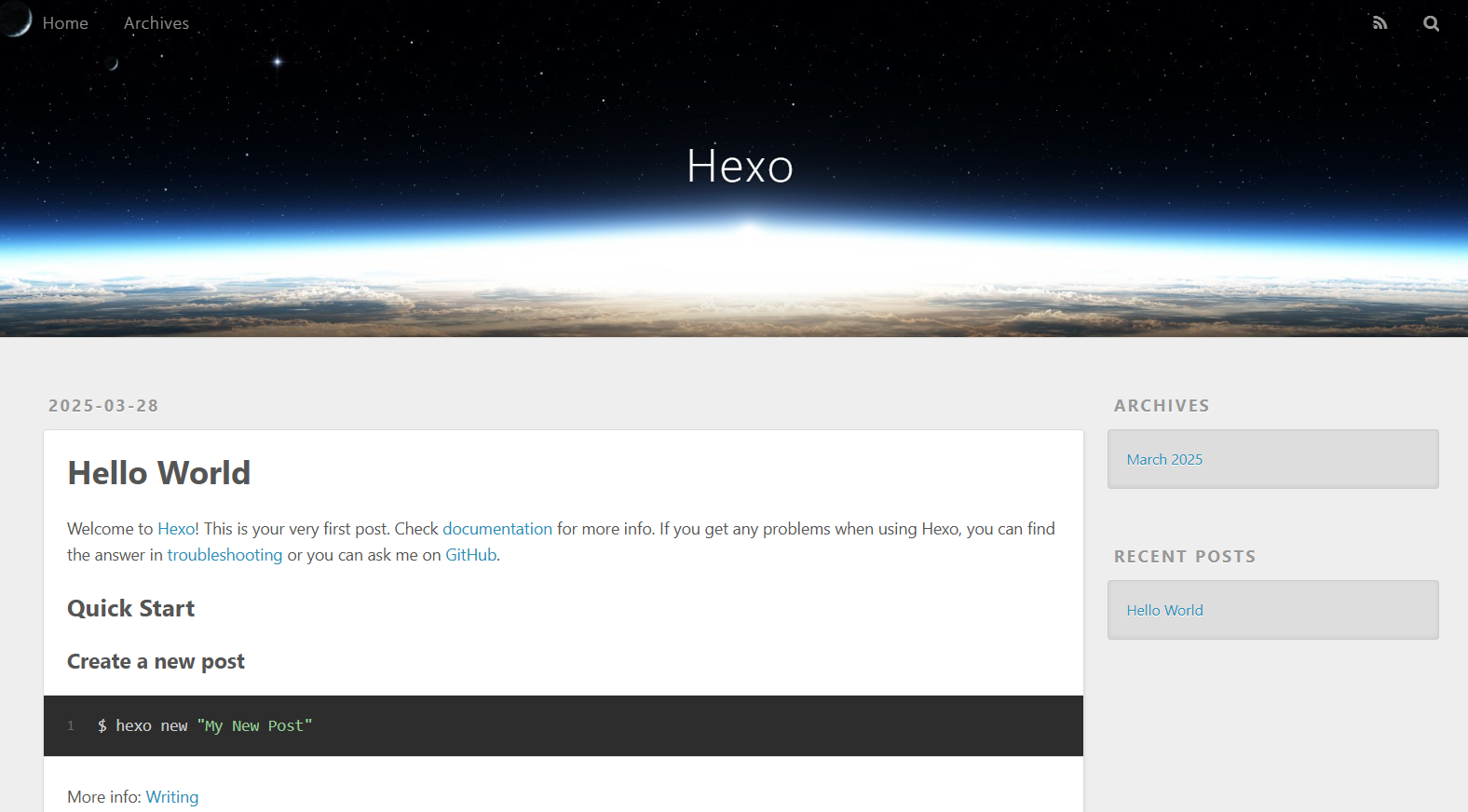 【202509新版】Hexo + GitHub Pages 免费部署个人博客｜保姆级教程-CSDN博客