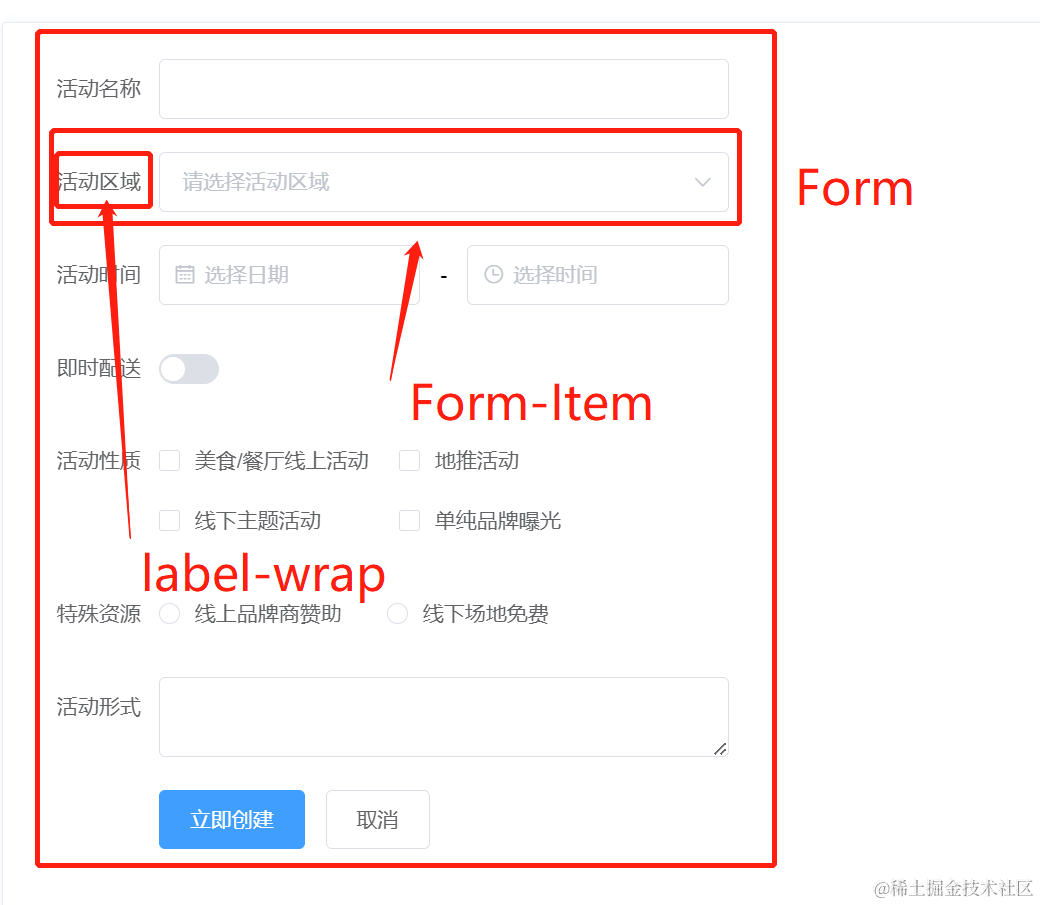 Element-ui 中 Form 表单组件的源代码分析_element ui怎么实现的form-CSDN博客