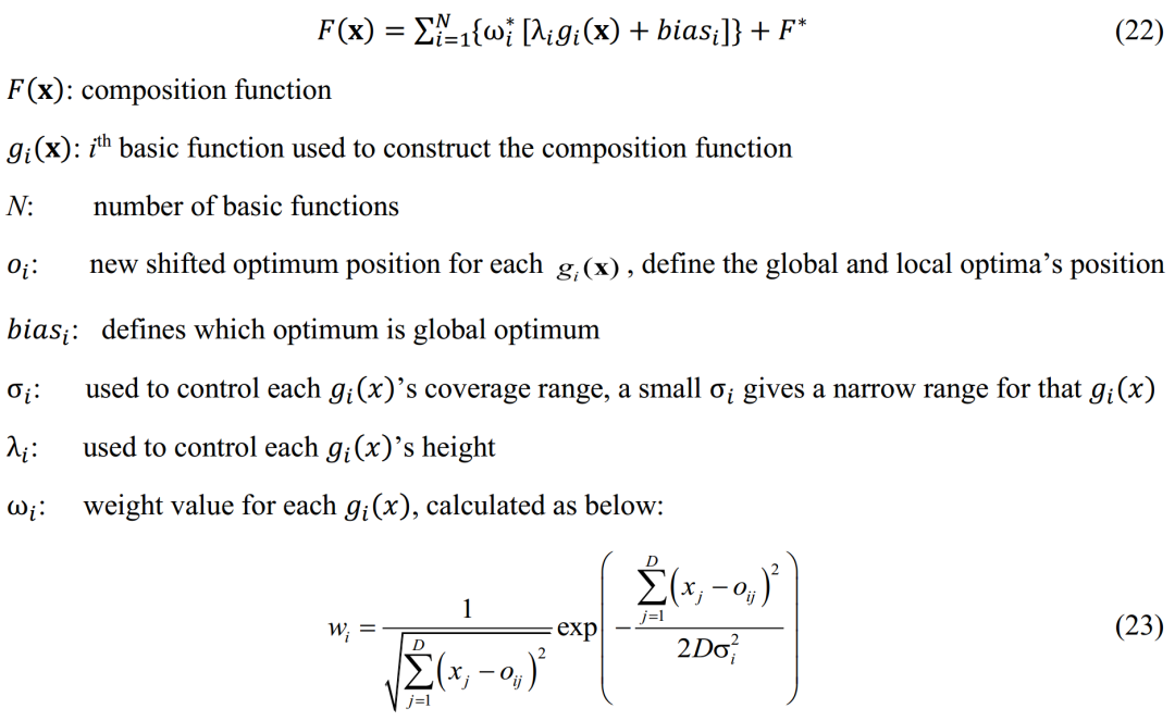 超详细！CEC2022测试函数最全公式图像介绍与调用方法 Matlab代码免费获取-CSDN博客