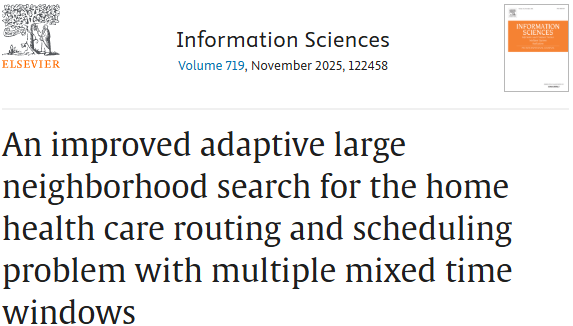 2025年INS SCI2区，改进自适应大邻域搜索+多混合时间窗的家庭医疗路径和调度，深度解析+性能实测-CSDN博客
