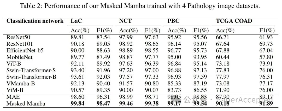 医图论文 ICLR‘25 | Masked Mamba: 基于Mamba的病理图像分类的自监督框架_masked mamba: an ...