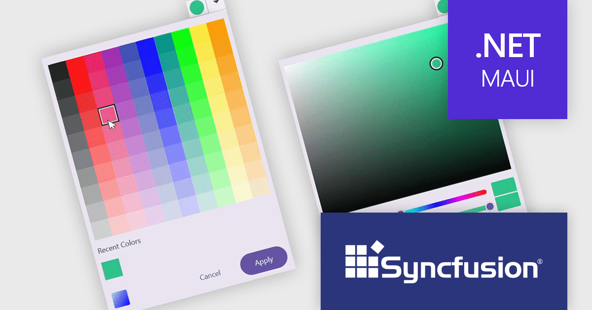 Syncfusion Essential Studio .NET MAUI通过精确输入微调色彩美学_maui syncfusion-CSDN博客