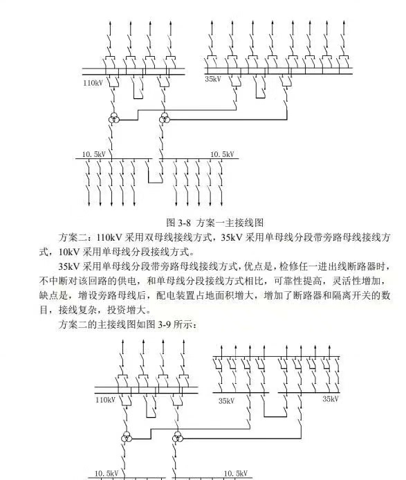 110kV变电站电气一次部分原始参数与要求的详细说明书及CAD绘图(AutoCAD2014)分享_cad画储能电站电气一次图-CSDN博客