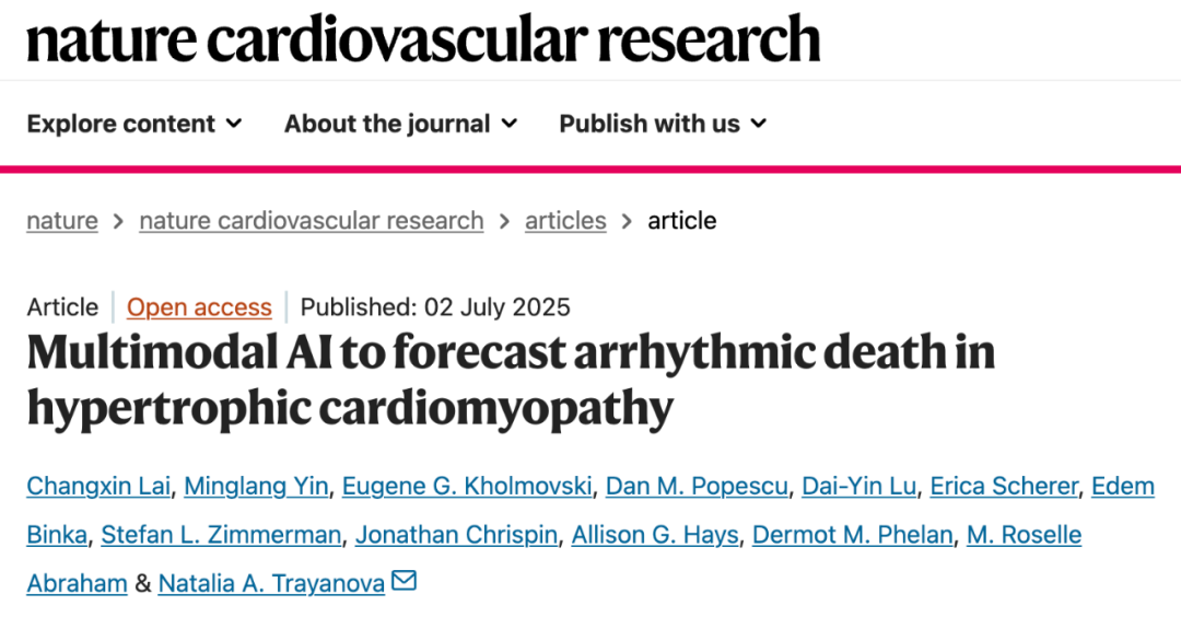 AI能算命？Nature说：这模型能算出心脏病患者啥时危险！_算命ai nature-CSDN博客