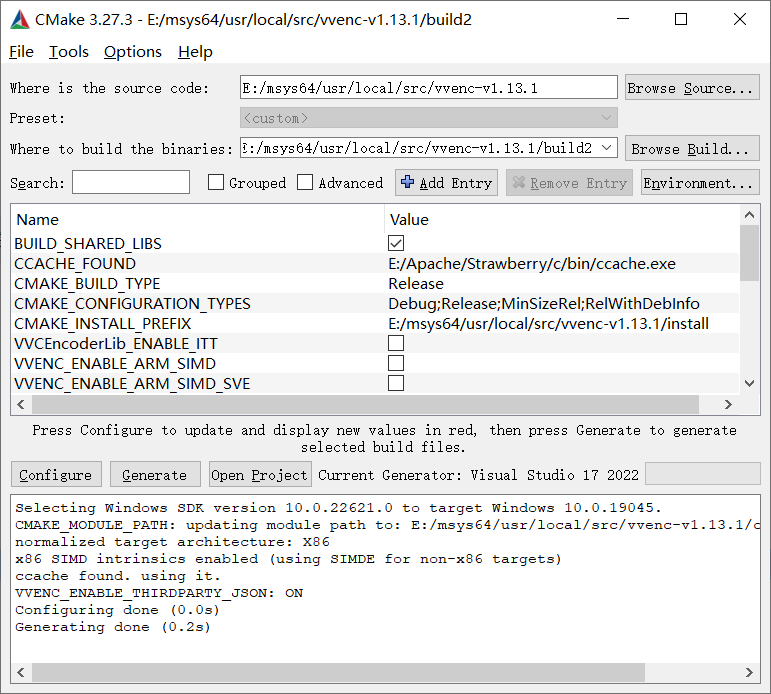FFmpeg开发笔记（六十二）Windows给FFmpeg集成H.266编码器vvenc-CSDN博客