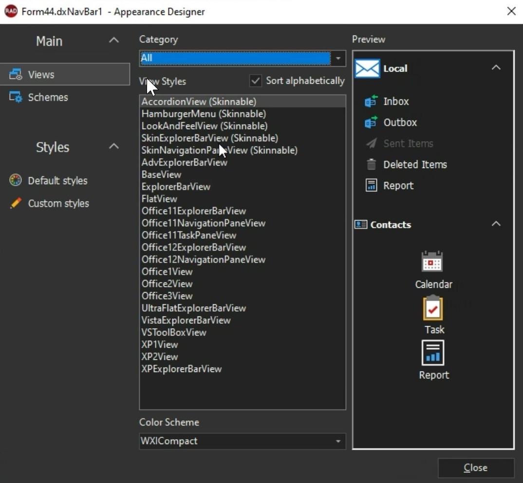 界面控件DevExpress VCL v25.1新功能预览 - RAD Studio 12.3_devexpress vcl 25.1.5-CSDN博客
