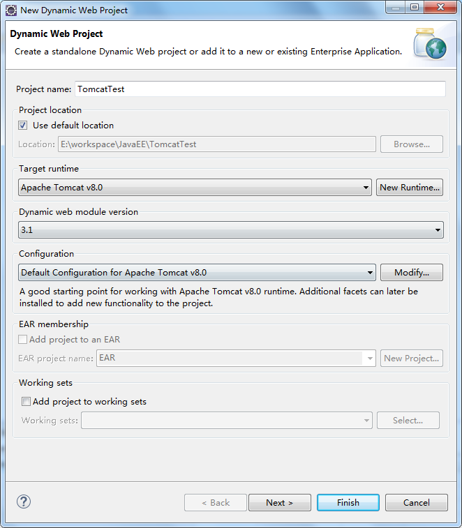 Eclipse JSP/Servlet 环境搭建_在eclipse下配置servlet环境-CSDN博客