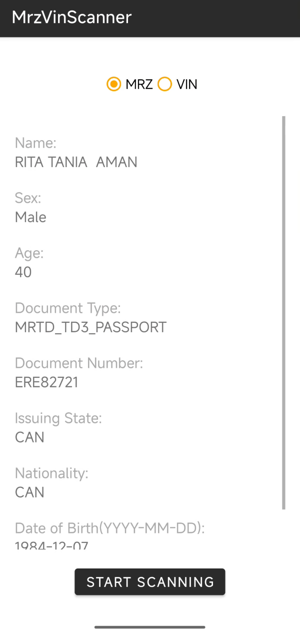 如何为 Android 构建简单的 MRZ 和 VIN 扫描仪应用程序_扫描仪安卓开发-CSDN博客