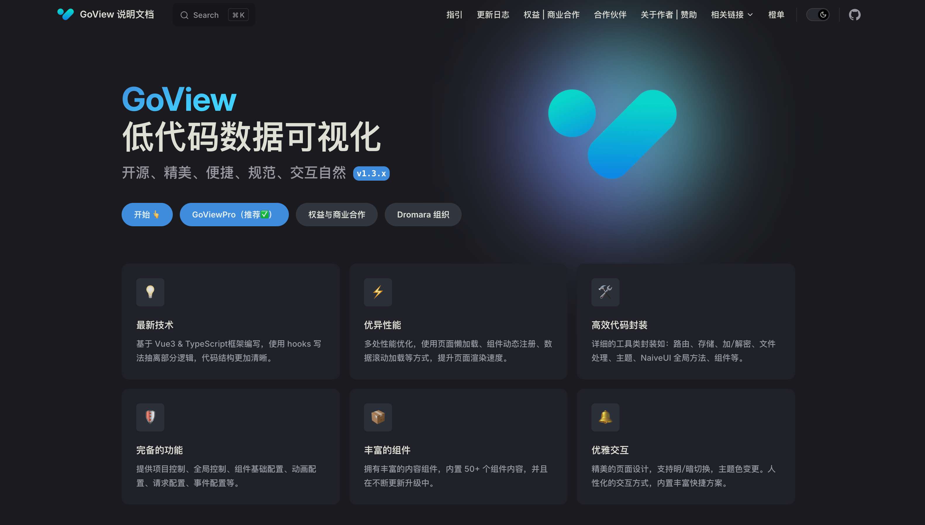 GoView：Start14.6k,上车啦上车啦，Vue3低代码平台GoView，零代码+全栈框架-CSDN博客