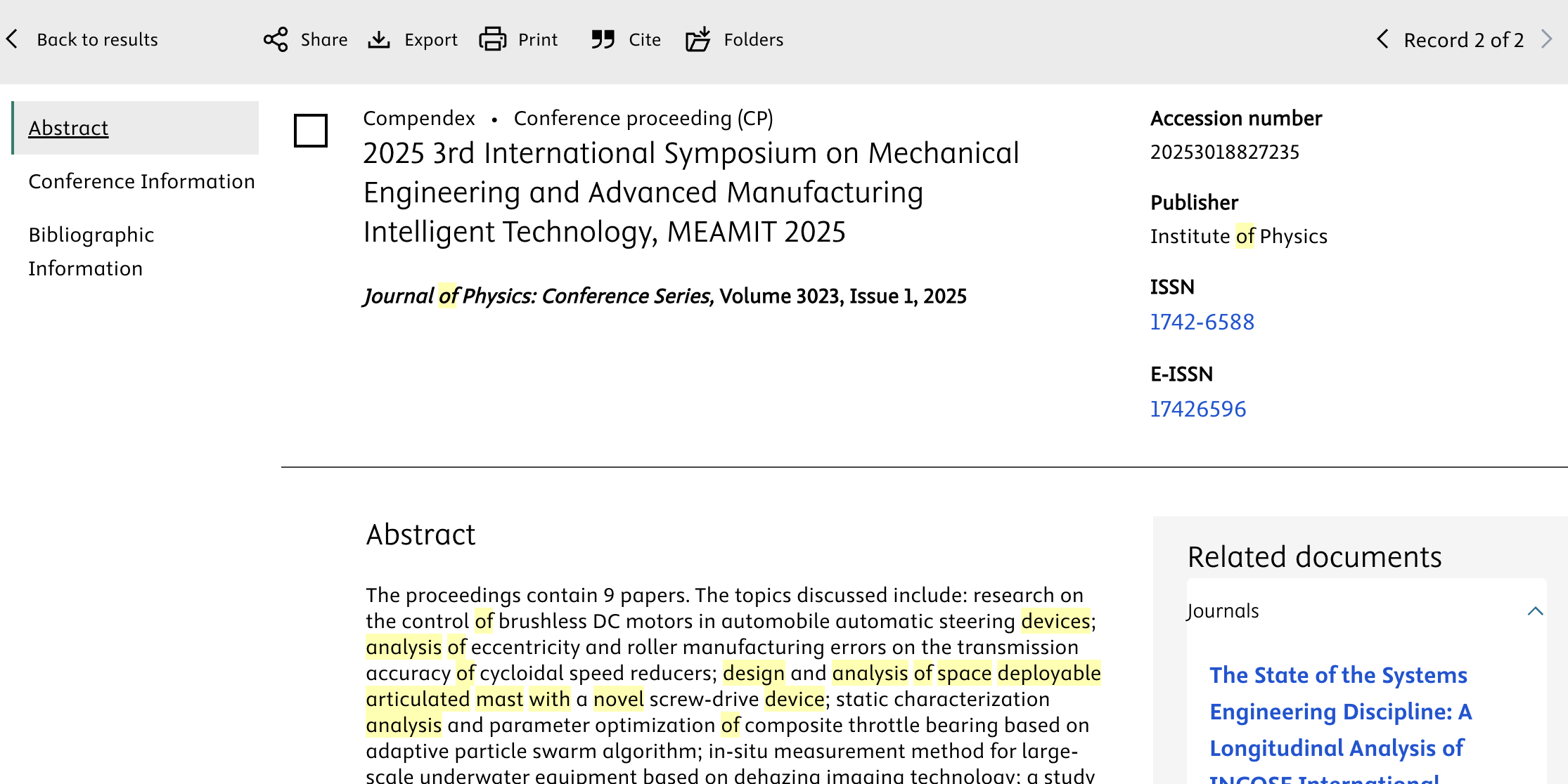 会议征稿~第四届机械工程与先进制造智能化技术研讨会(MEAMIT 2026)-CSDN博客