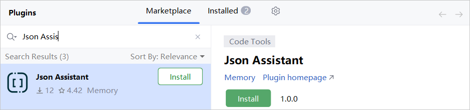 一款 IDEA 必备的 JSON 处理工具插件 — Json Assistant_idea json 压缩-CSDN博客