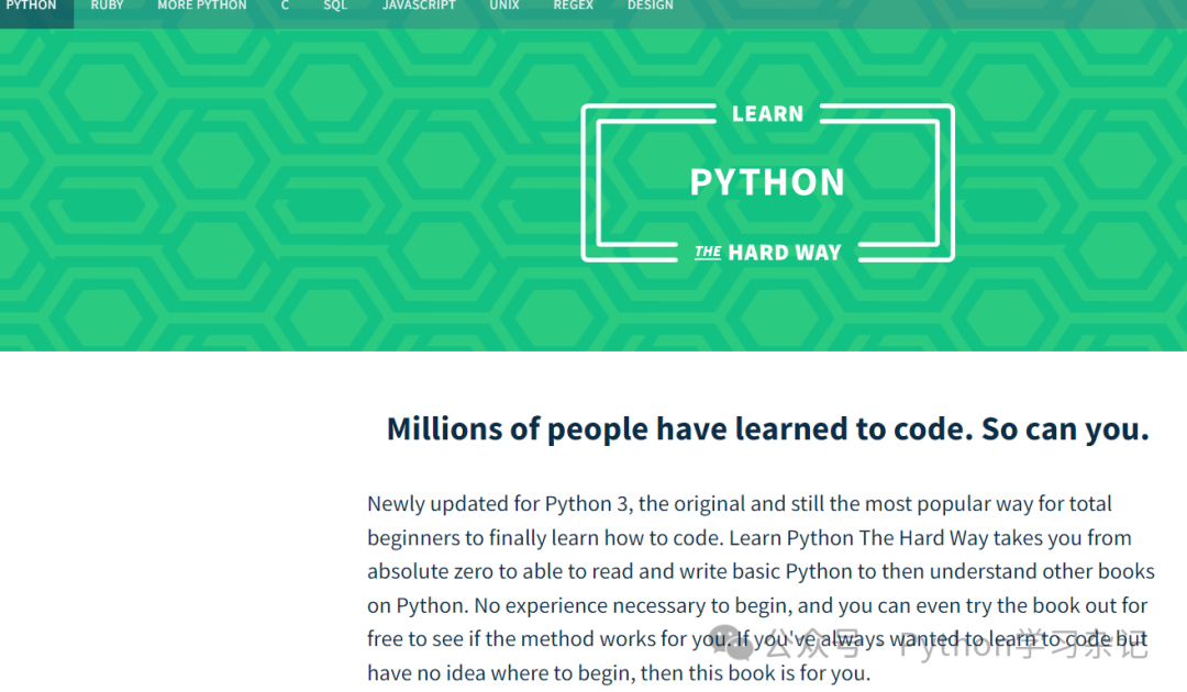 10个免费学习Python的网站（建议收藏）_python网站免费-CSDN博客