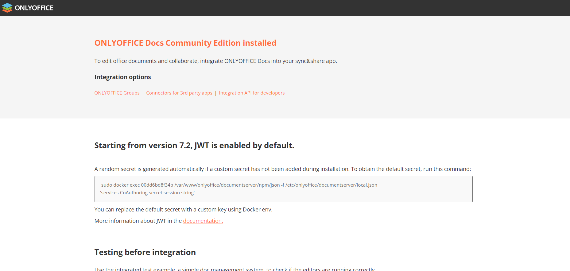 Cent OS 7.x环境安装onlyoffice_centos7安装onlyoffice-CSDN博客