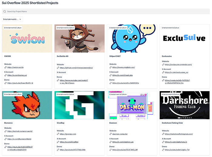 Sui Overflow 2025 黑客松最终角逐即将开启！-CSDN博客
