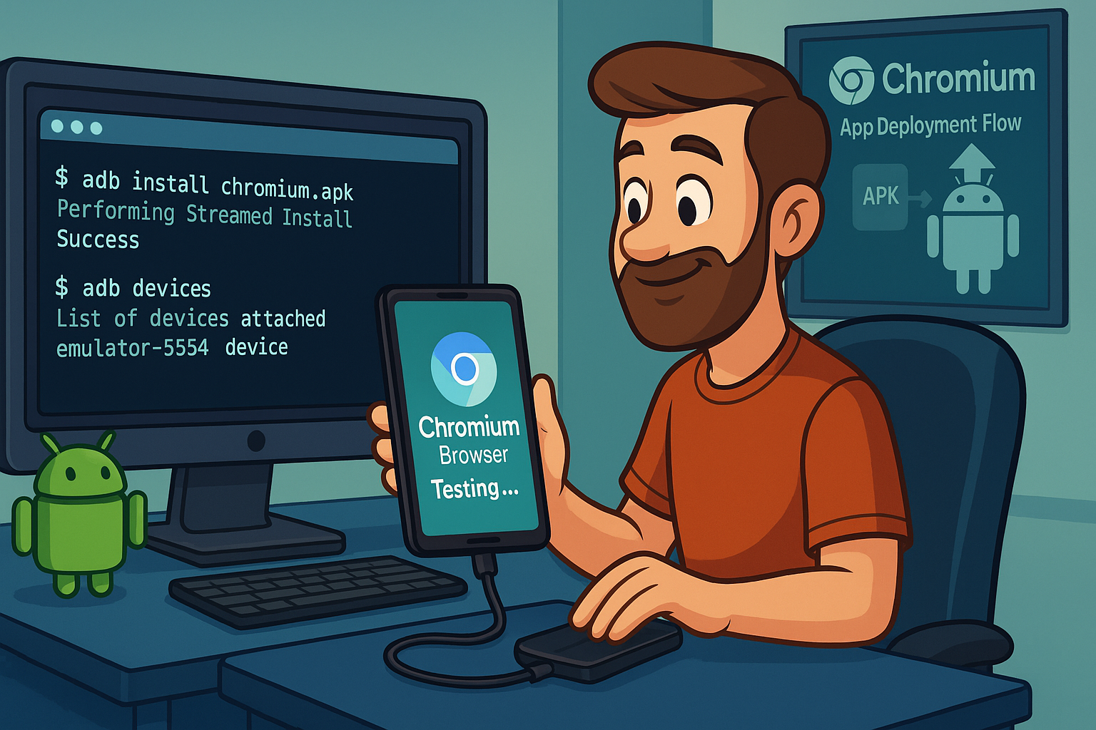 Chromium 138 编译指南 - Android 篇：安装与运行（九）_chromium android 浏览器-CSDN博客
