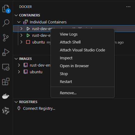 [Rust学习记录00]-基于Docker配置Rust开发环境_docker rust 环境-CSDN博客