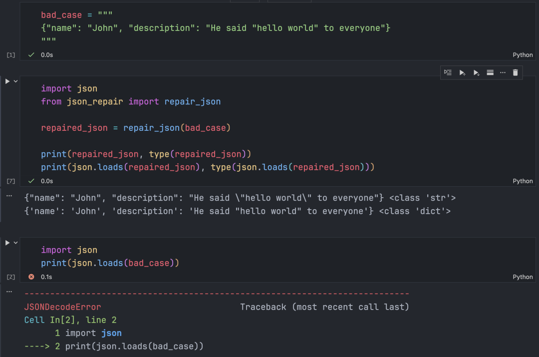LLM 返回的 JSON 有问题？试试 json-repair!-CSDN博客
