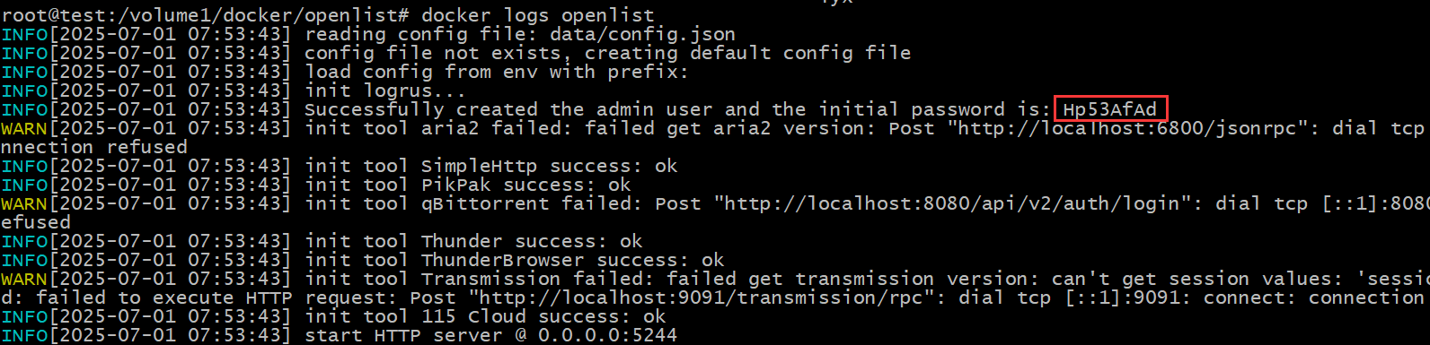 本地部署开源的网盘聚合工具 OpenList 并实现外部访问_openlist docker-CSDN博客