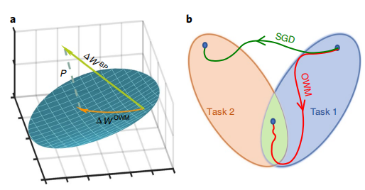 【连续学习之OWM算法】2019年Nature期刊论文Continual learning of context-dependent processing in neural networks ...