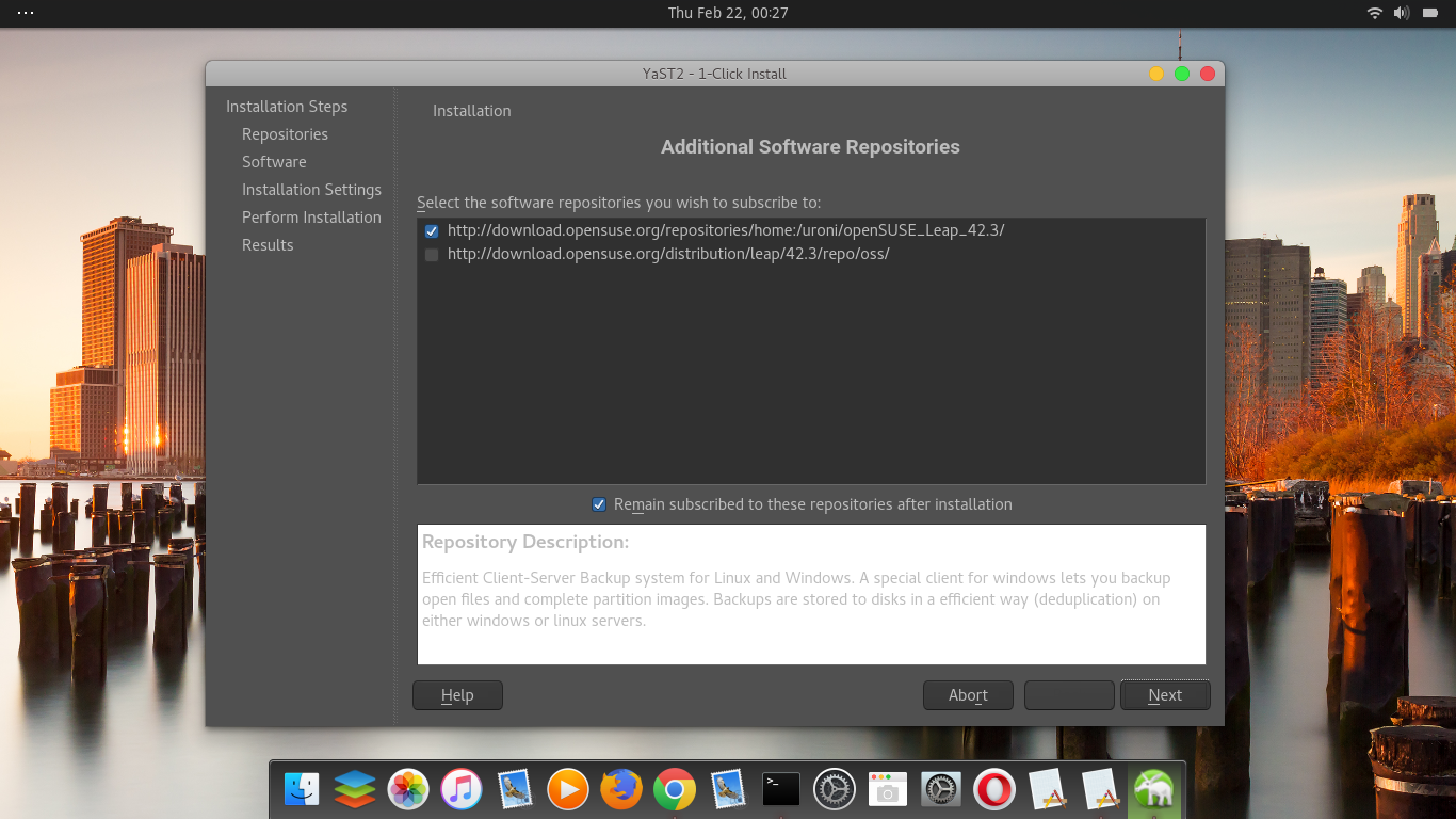 How to Install Urbackup Server on OpenSUSE Leap 42.3-CSDN博客