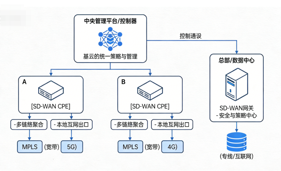 零接触部署 + 智能选路：SD-WAN 重构企业广域网成本与效率平衡-CSDN博客
