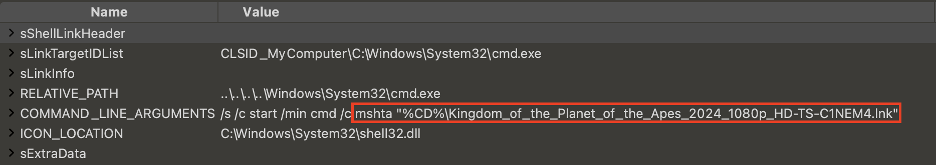 网络安全-(护网蓝队必学)Windows恶意软件（LNK）分析（附详细案例讲解）_分析进程 cmd.exe powershell.exe-CSDN博客