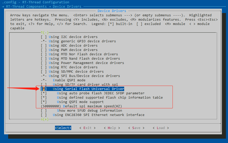 rt-thread学习之路第七十六章——在潘多拉上使用 SFUD 操作 Flash_sfud nand-CSDN博客
