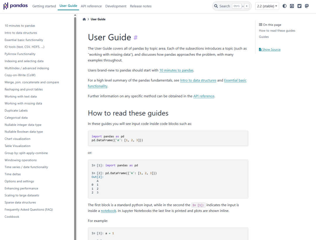 【Python】学习Pandas的几个好去处~-CSDN博客