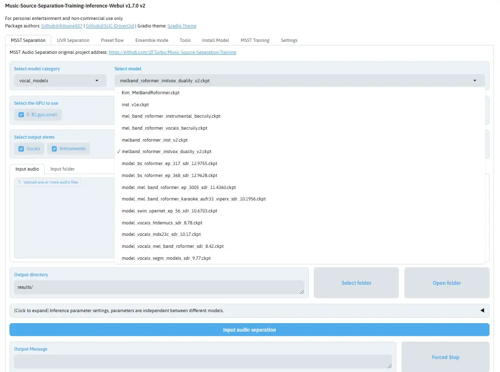 2025在线使用人声伴奏分离工具 MSST-WebUI 的方法_msst webui-CSDN博客