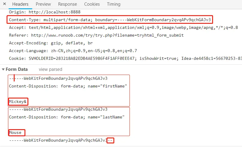 Post请求的两种编码格式：application/x-www-form-urlencoded和multipart/form-data_post请求头设置编码-CSDN博客