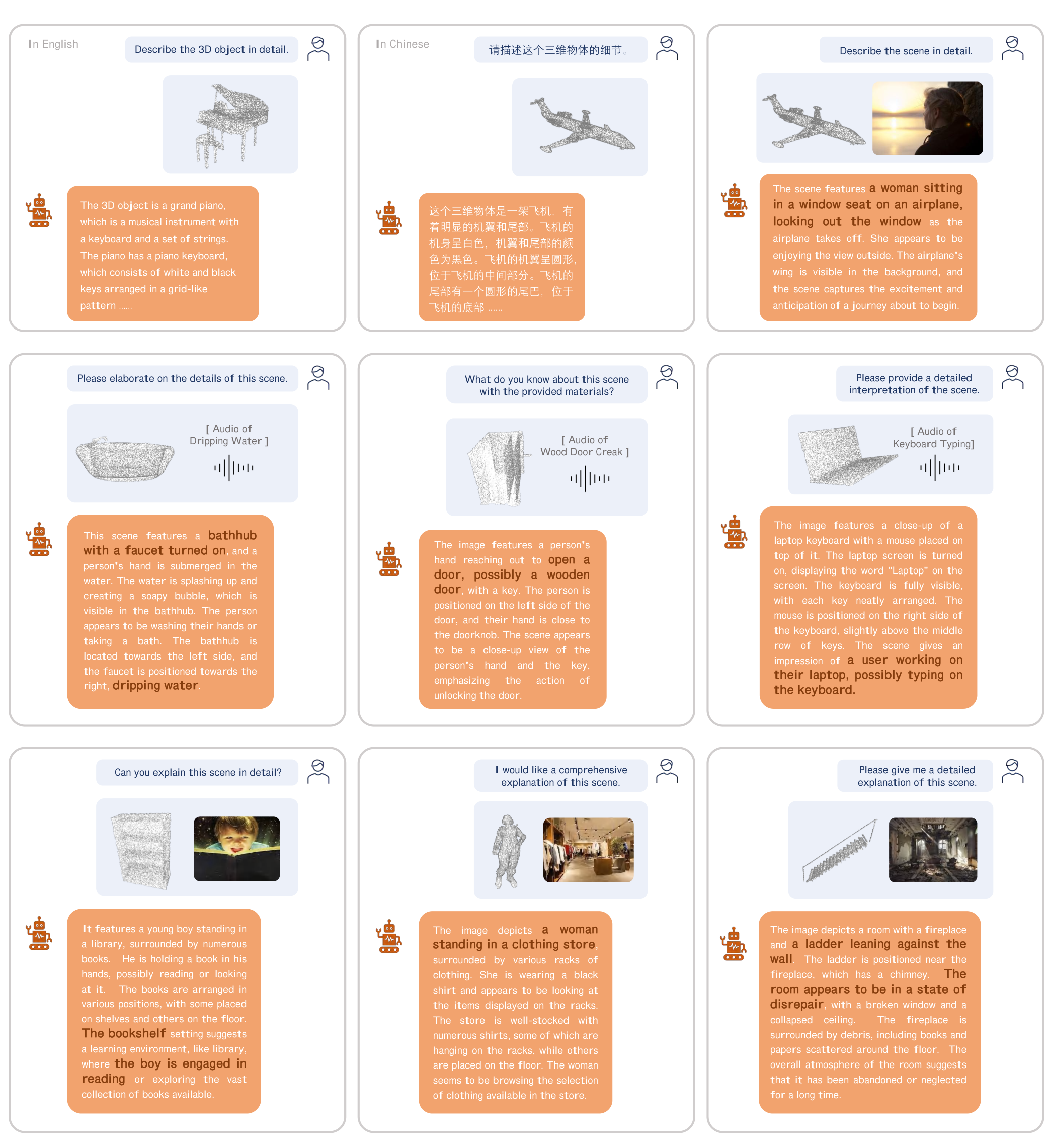 Point-Bind & Point-LLM Aligning Point Cloud with Multi-modality for 3D Understanding, Generation ...