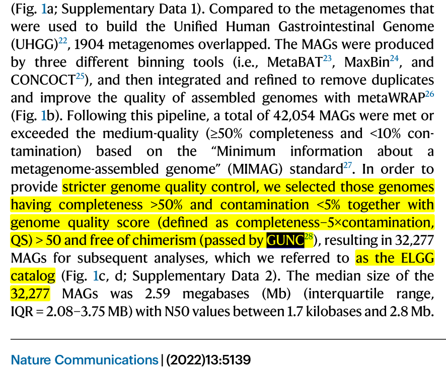 GUNC | 基因组(MAG)嵌合体序列评估软件使用教程-CSDN博客