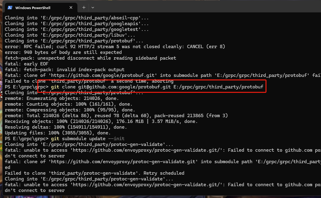 windows安装grpc-CSDN博客