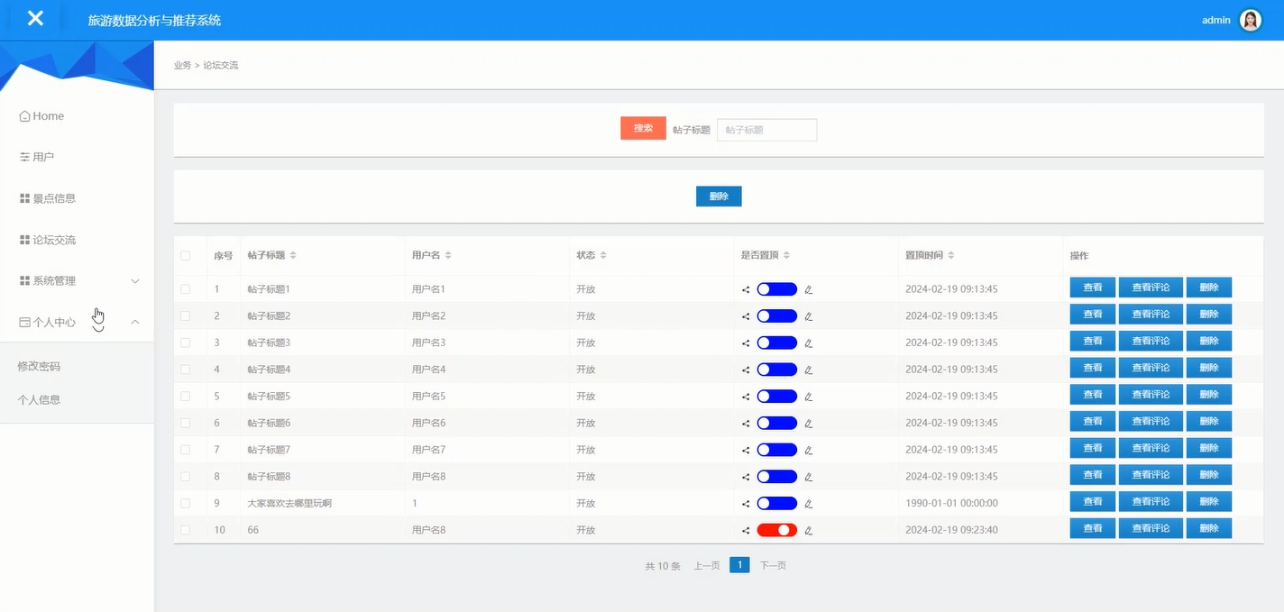 Django基于python大数据旅游景点推荐数据分析可视化系统源码lw部署文档讲解等python3django旅游推荐数据可视化系统部署教程文档 Csdn博客